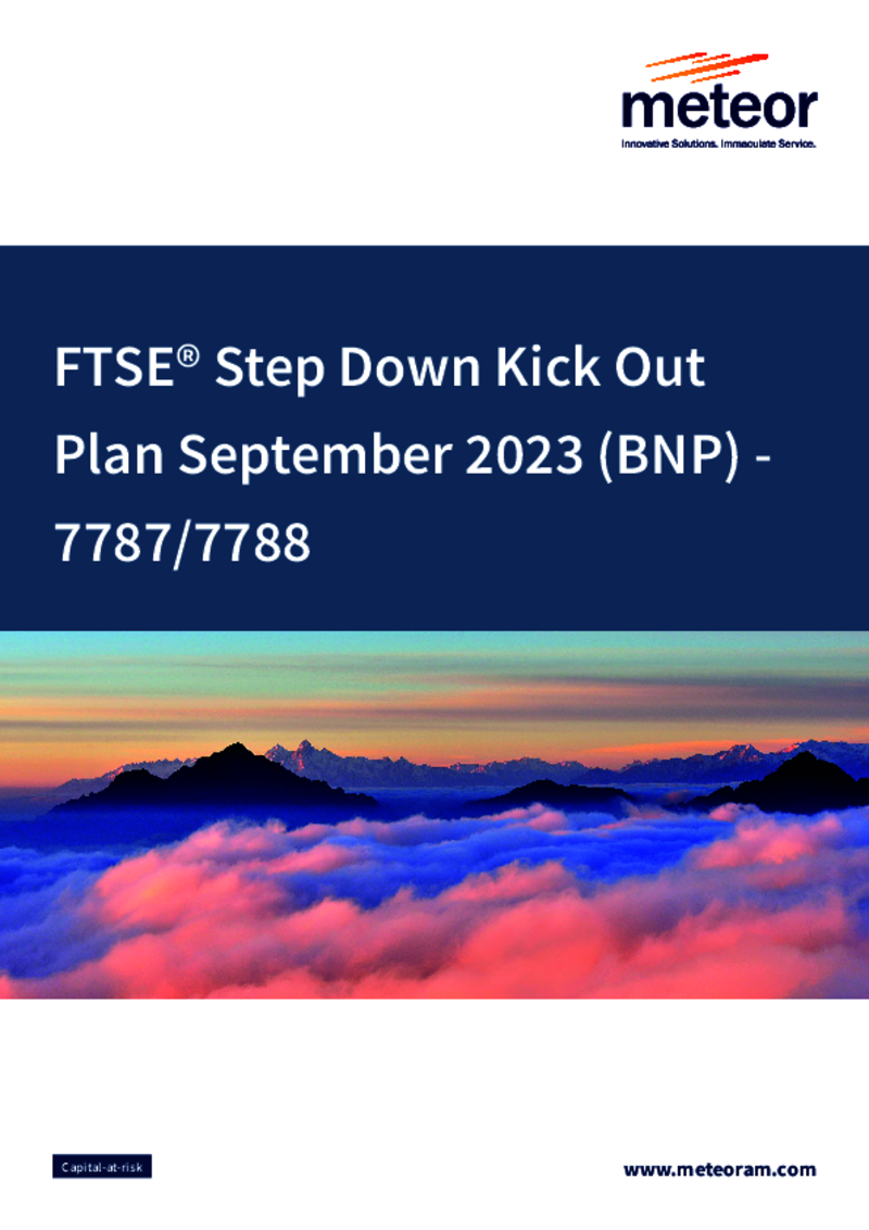 Meteor Meteor FTSE Step Down Kick Out Plan September 2023 (BNP) (Option ...